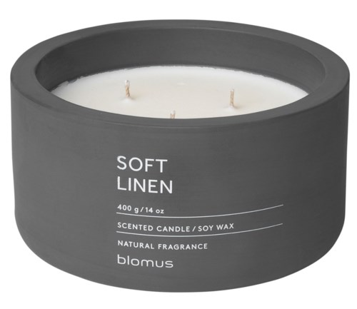 blomus Scented Candle Magnet Soft Linen 400 g | lyko.com