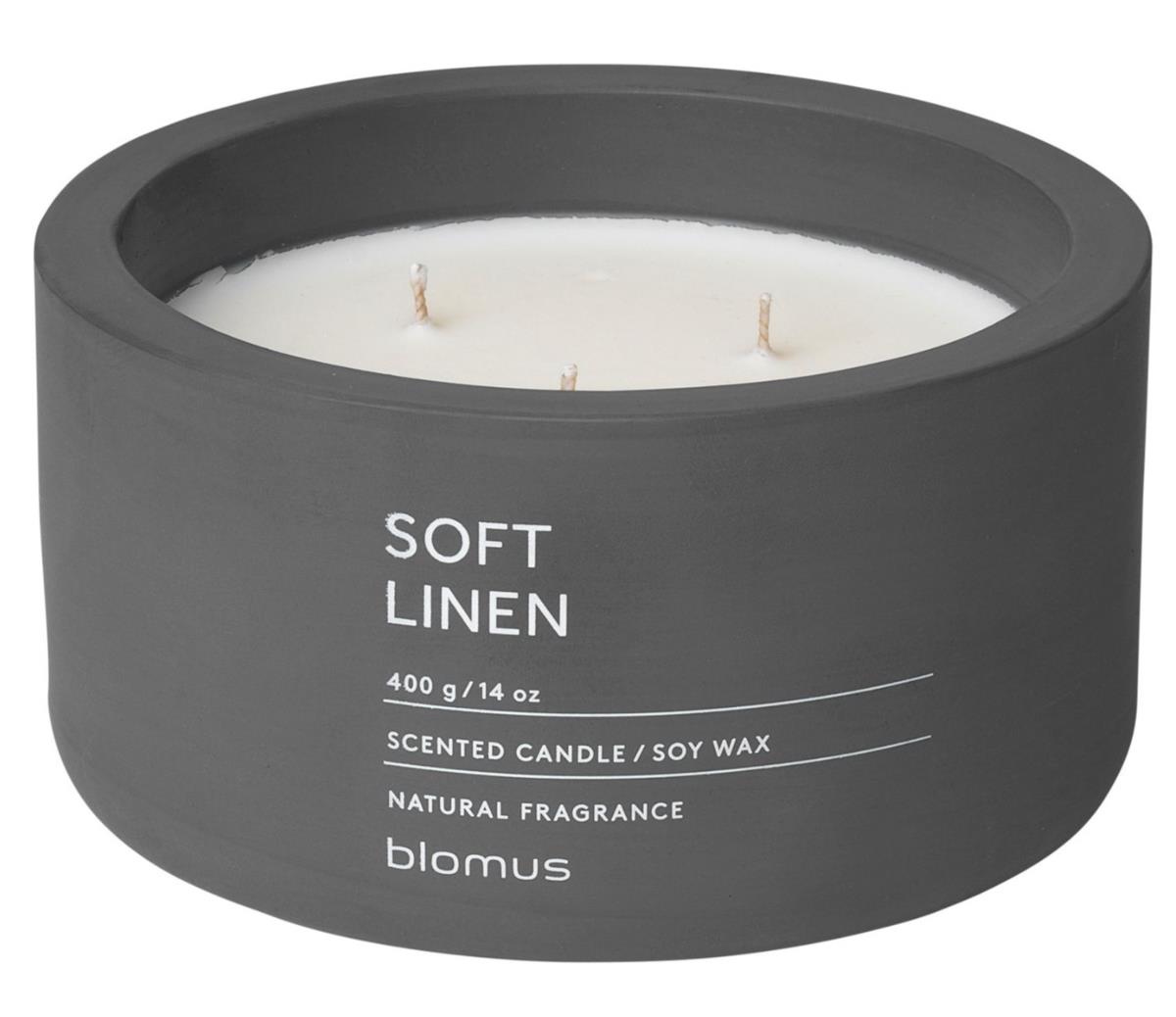 blomus Scented Candle Magnet Soft Linen 400 g | lyko.com