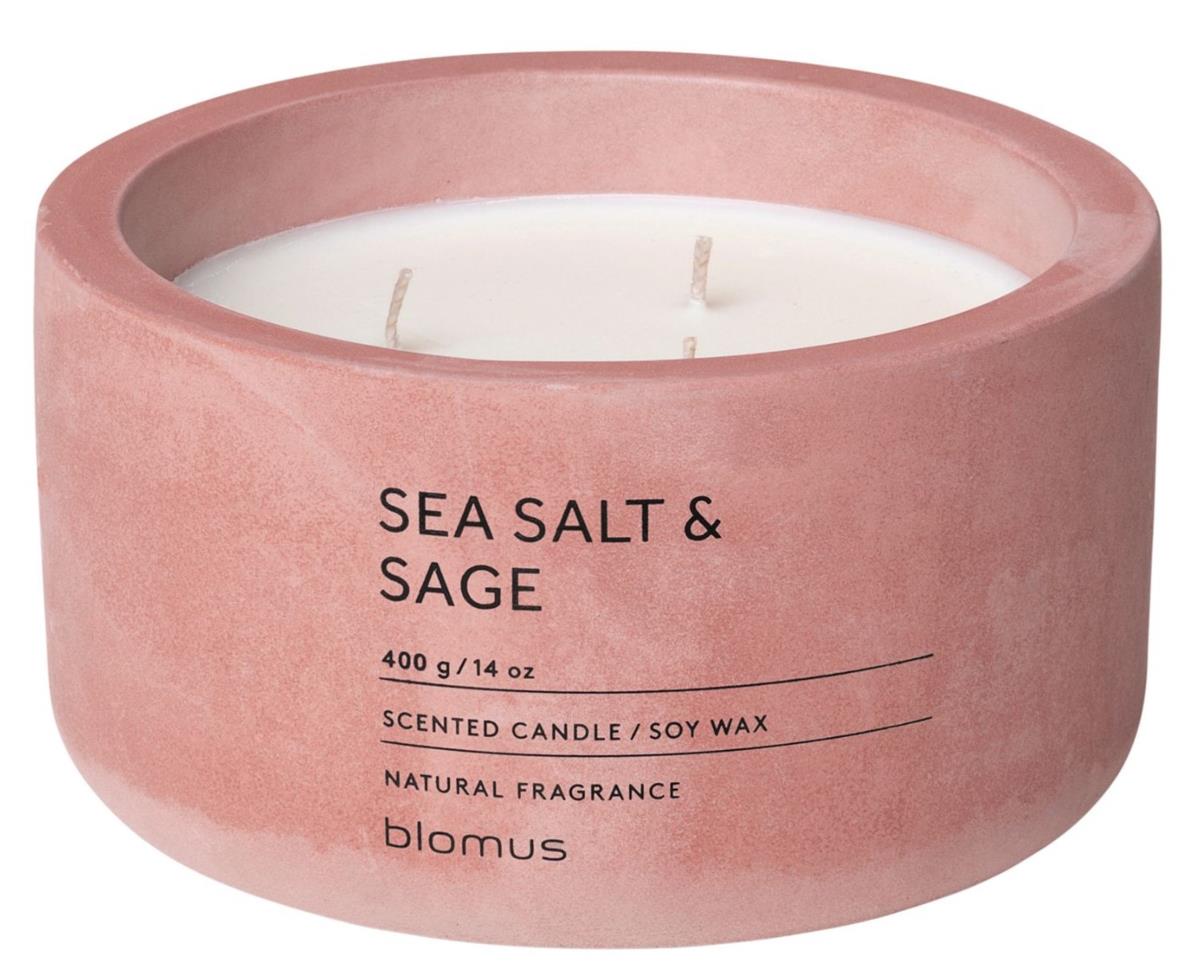 blomus Scented Candle Withered Rose Sea Salt Sage 400 g | lyko.com
