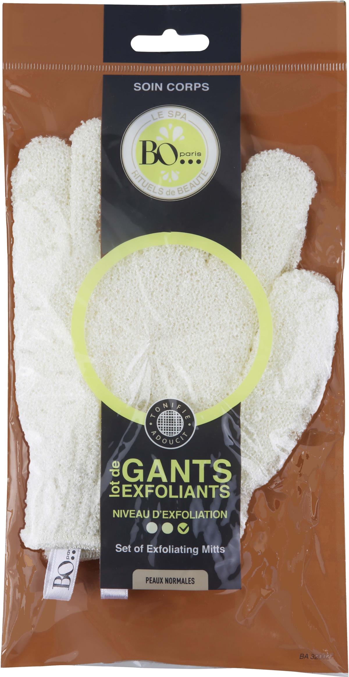 Bo Paris Beauty Care Scrub Glove 2 Pack