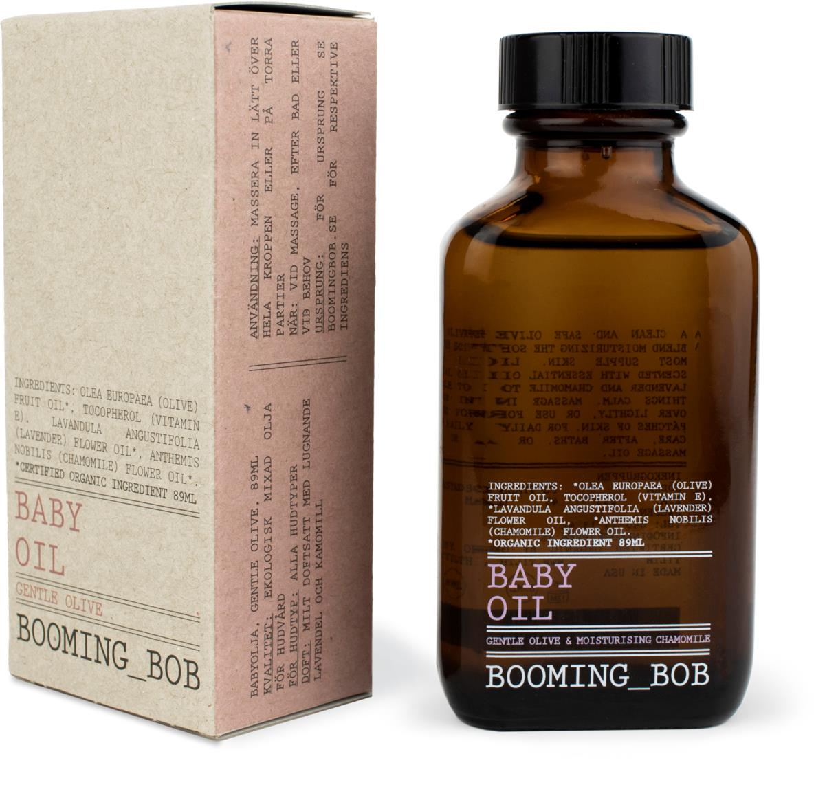 Booming Bob Baby Oil Gentle Olive & Moisturizing Chamomile 89 ml | lyko.com