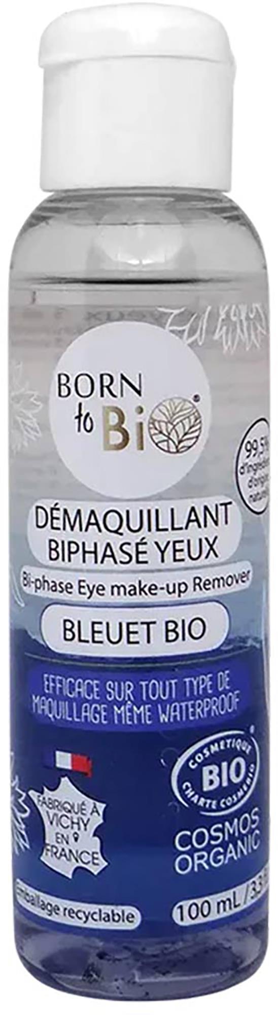 Born to Bio Organic Blueberry Floral Water Biphasic Makeup Remover 100 ...