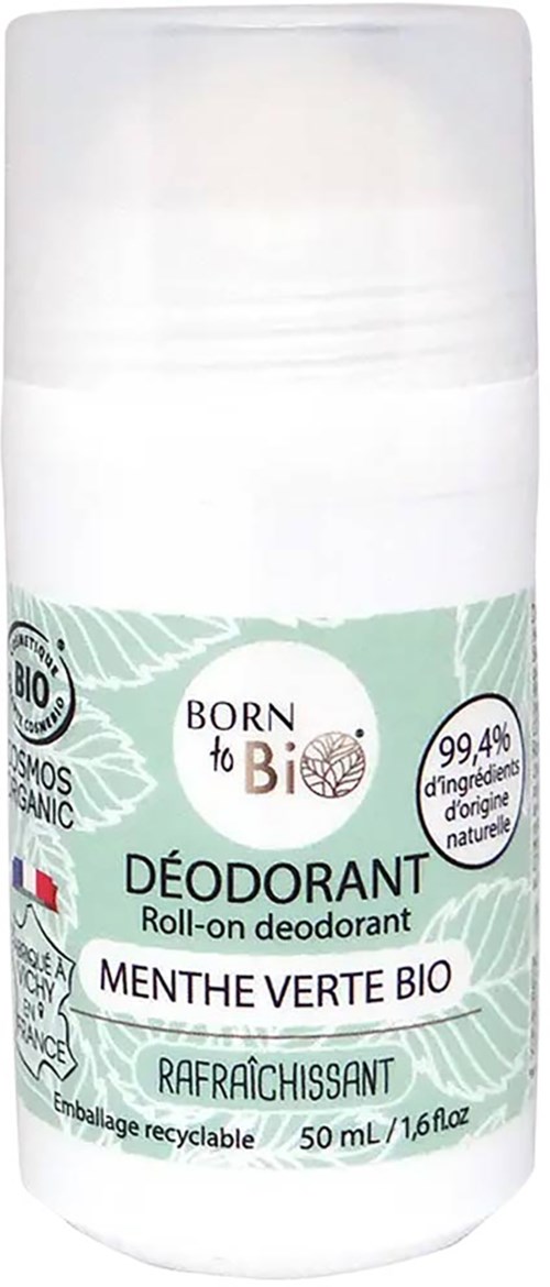 Born to Bio Organic Green Mint Deodorant 50 ml | lyko.com