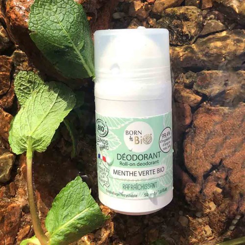Born to Bio Organic Green Mint Deodorant 50 ml | lyko.com