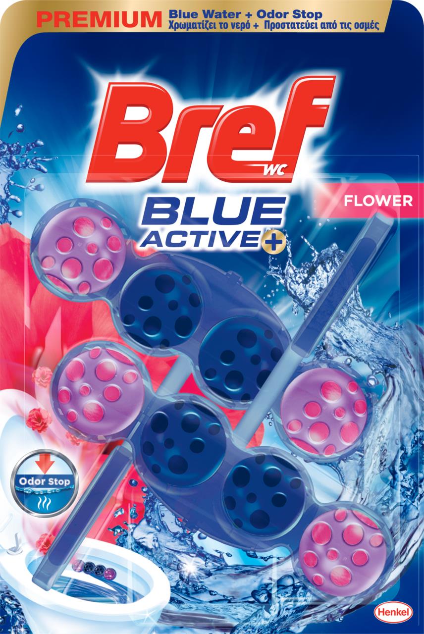 Bref Blue Active Flower duo-pack 2x50g | lyko.com