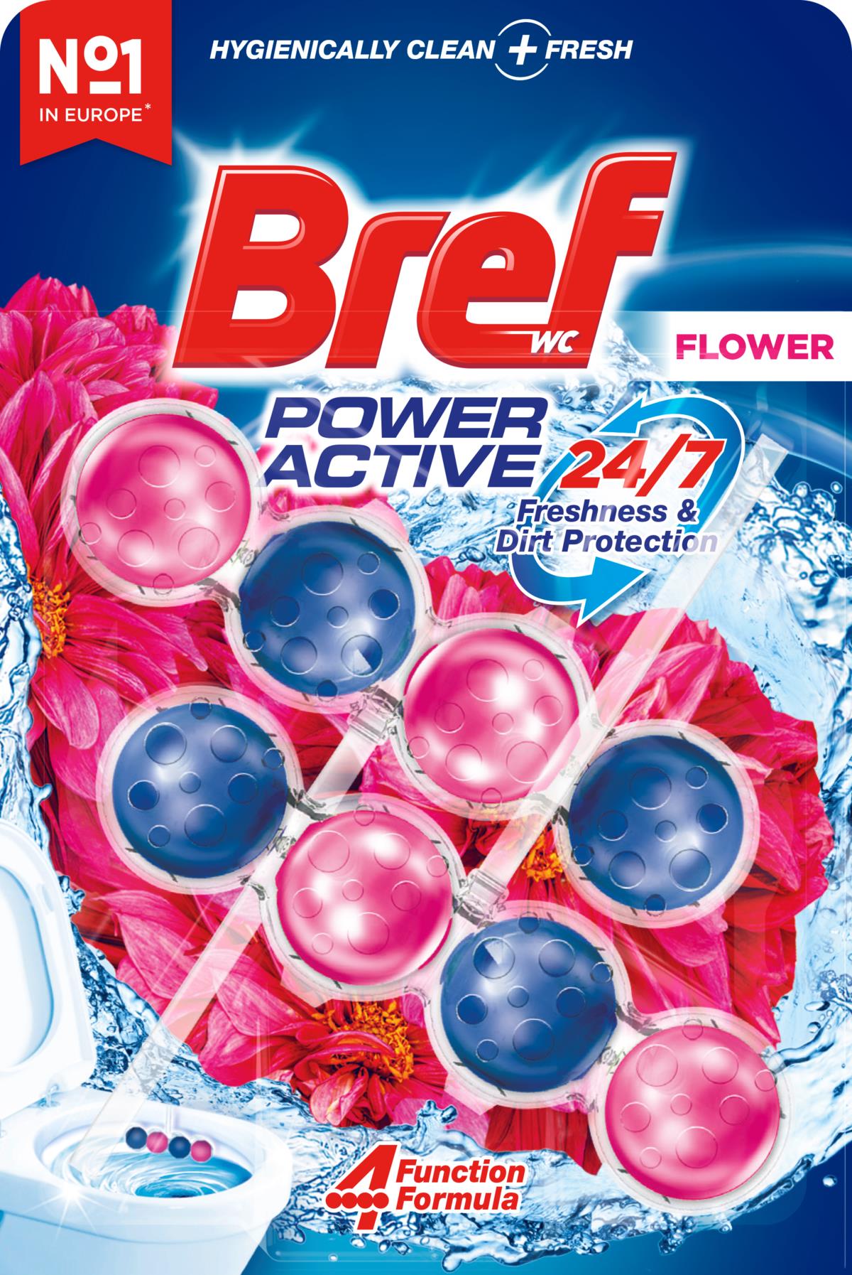 Bref Power Active Fresh Flower duo-pack 2x50g | lyko.com
