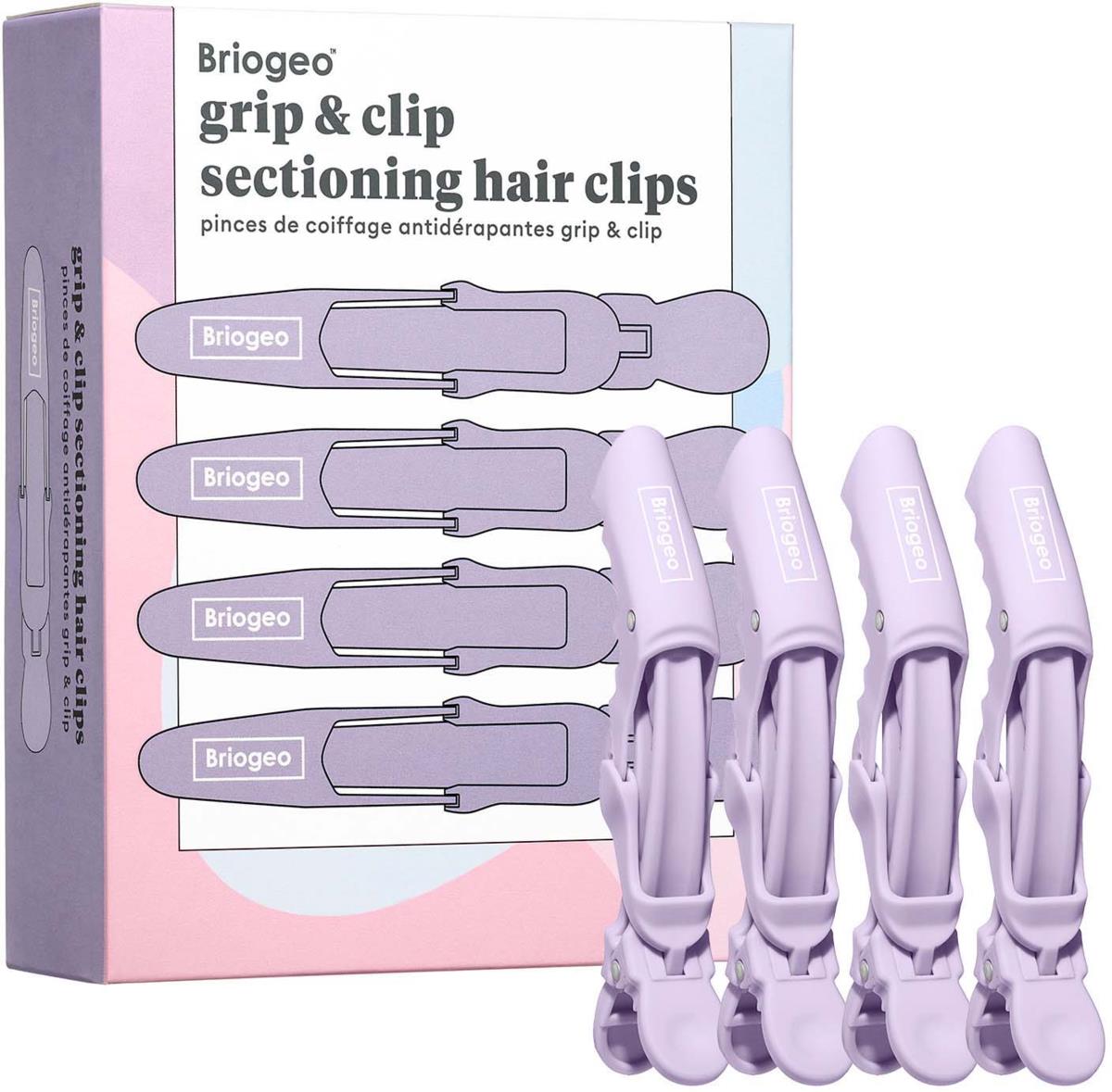 Briogeo Grip & Clip Alligator Hair Clips for Sectioning and Styling ...