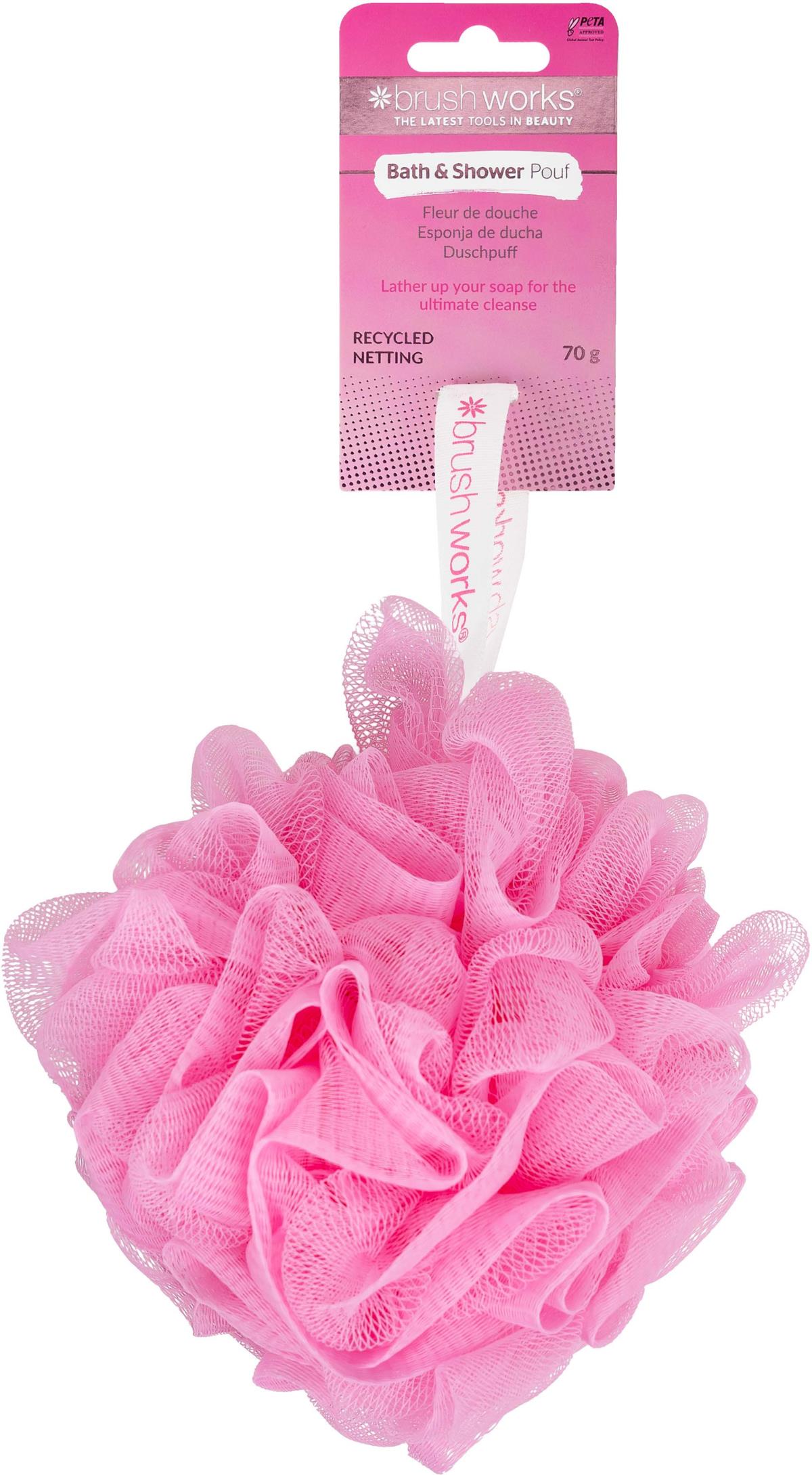 Brushworks Bath & Shower Pouf | lyko.com