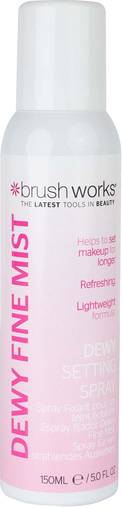 Brushworks Dewy Fine Mist Setting Spray 150 ml | lyko.com