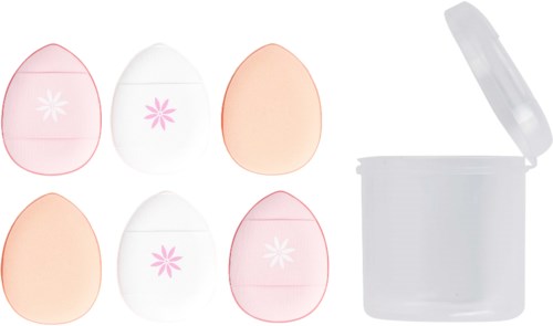 Brushworks Mini Pillow Puffs 6-pack | lyko.com