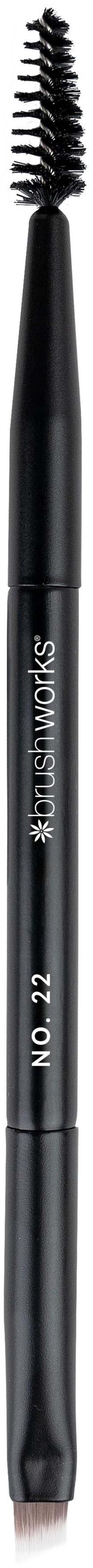 Brushworks No. 22 Double Ended Brow Brush and Spoolie | lyko.com