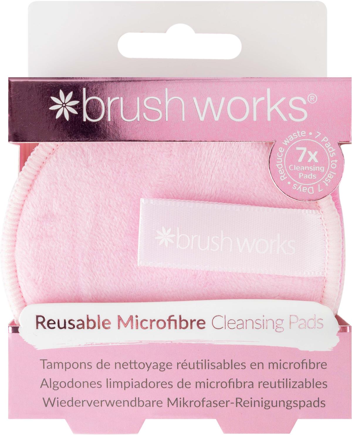 Brushworks Reusable Microfibre Cleansing Pads 7 pcs | lyko.com