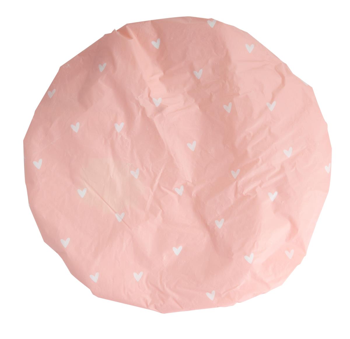 Brushworks Reversible Shower Cap Heart Pattern | lyko.com