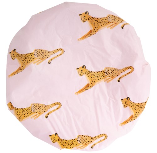 Brushworks Reversible Shower Cap Leopard Pattern | lyko.com