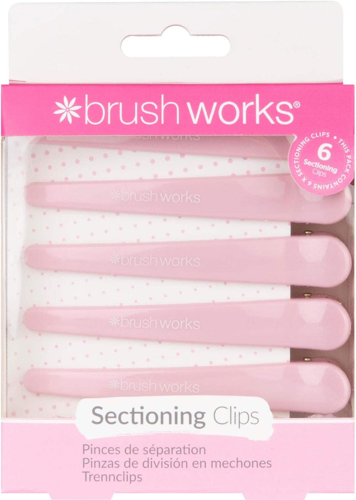 Brushworks Sectioning Clips (Pack of 6) | lyko.com