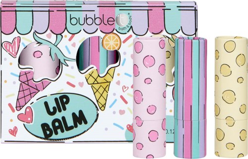 BubbleT Cartoon Lip Balm Set | lyko.com