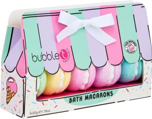 BubbleT Cartoon Macaron Bath Fizzer Set | lyko.com