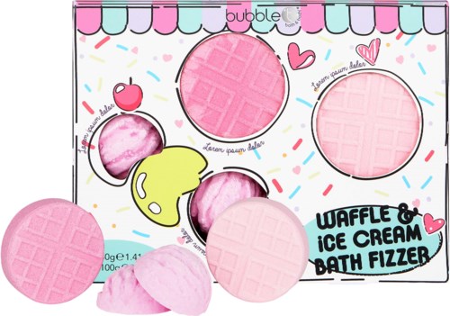 BubbleT Cartoon Waffle Bath Fizzer Set | lyko.com
