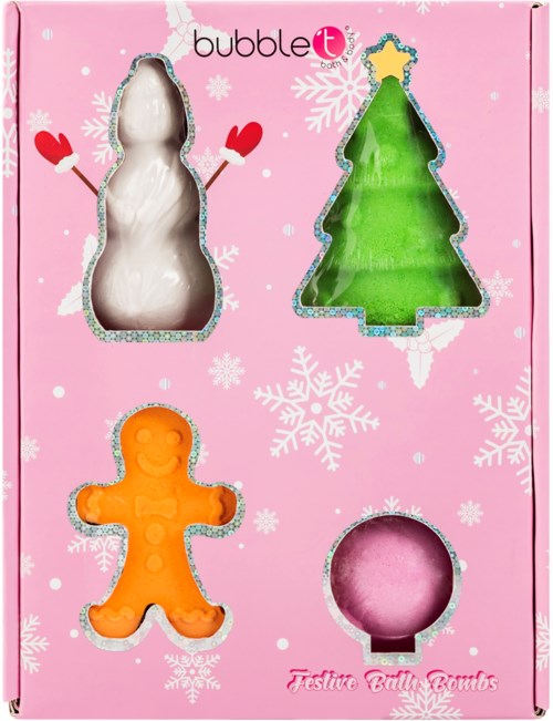 BubbleT Festive Bath Fizzer Set | lyko.com