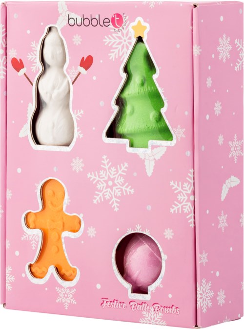 BubbleT Festive Bath Fizzer Set | lyko.com