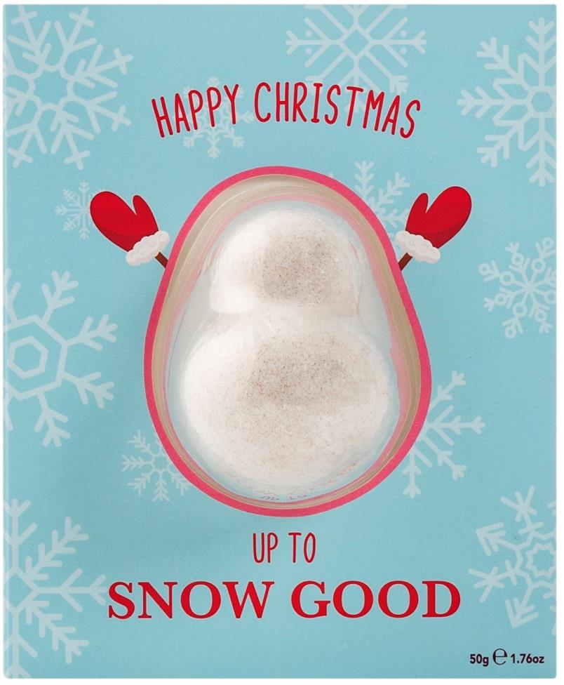BubbleT Fizzer Card Snowman "Up to Snow Good" | lyko.com