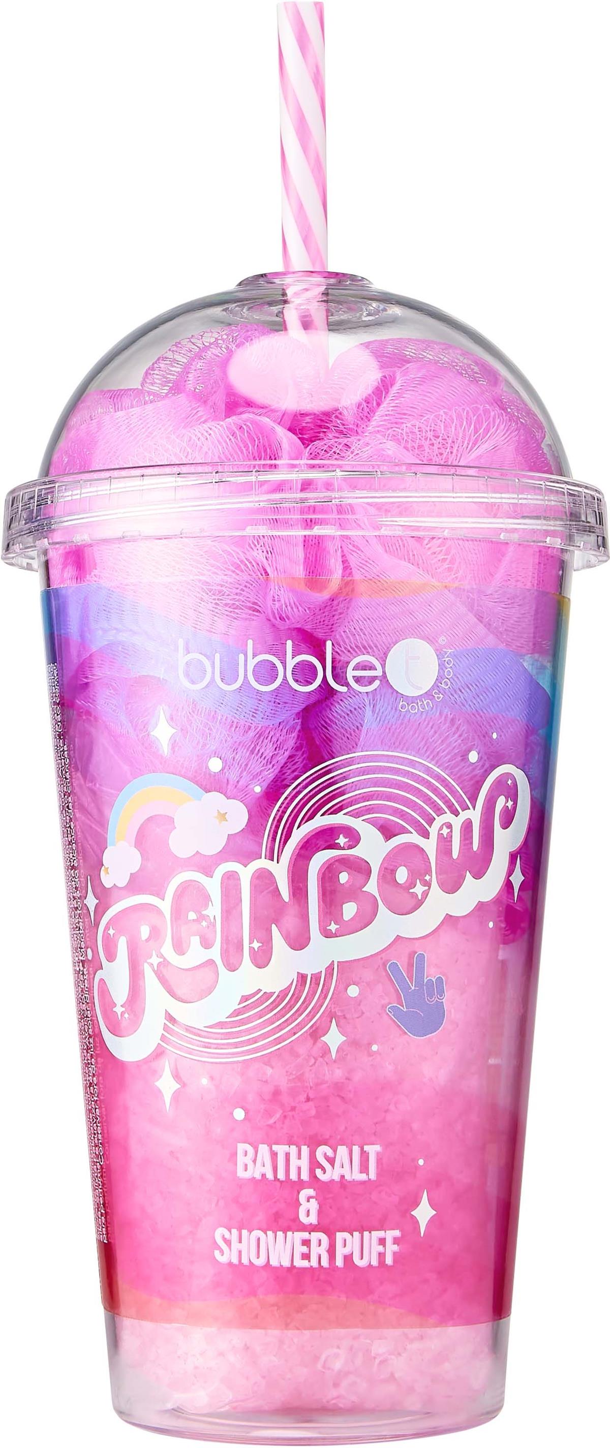BubbleT Rainbow Bath Salt & Shower Puff | lyko.com