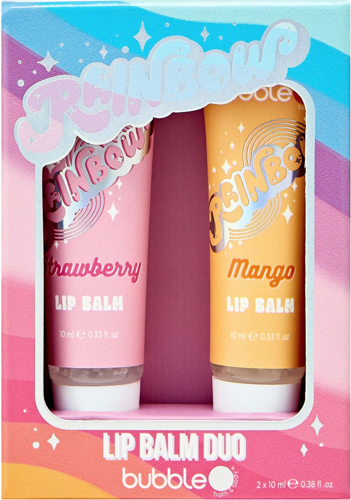 BubbleT Rainbow Lip Balm Set | lyko.com