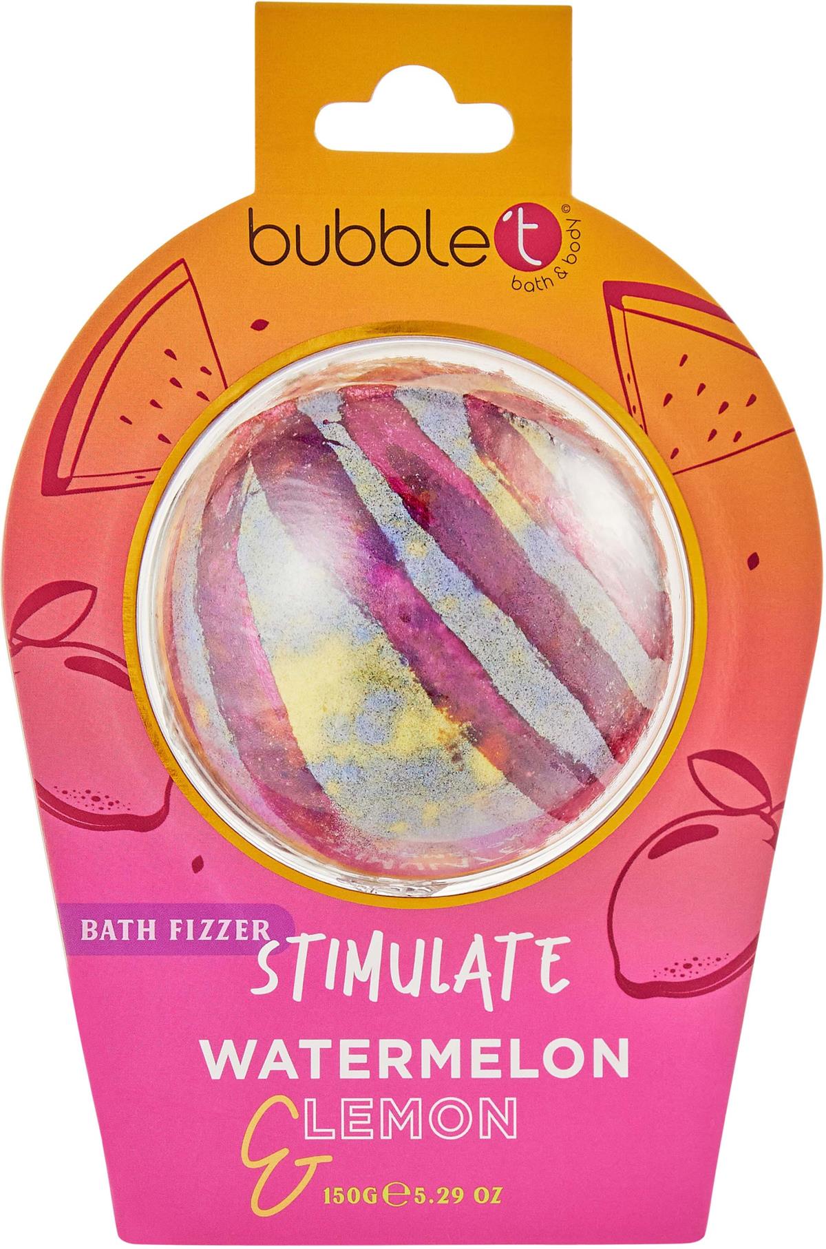 BubbleT Bath Fizzer Stimulate Watermelon & Lemon | lyko.com