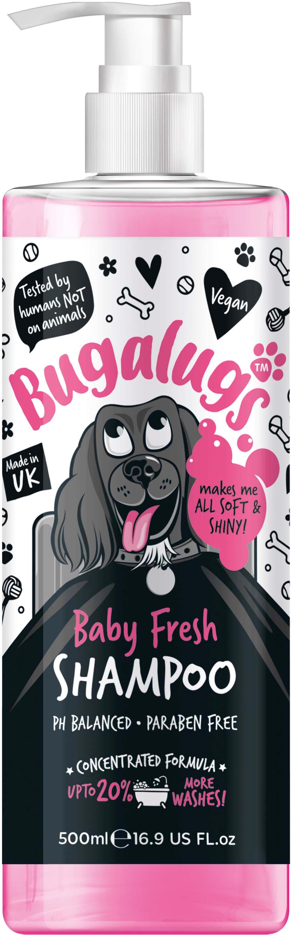 Bugalugs Baby Fresh Dog Shampoo with Pump 500 ml | lyko.com