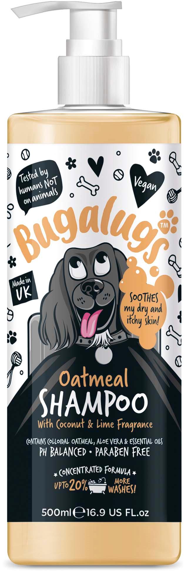 Bugalugs Oatmeal Dog Shampoo with Pump 500 ml | lyko.com