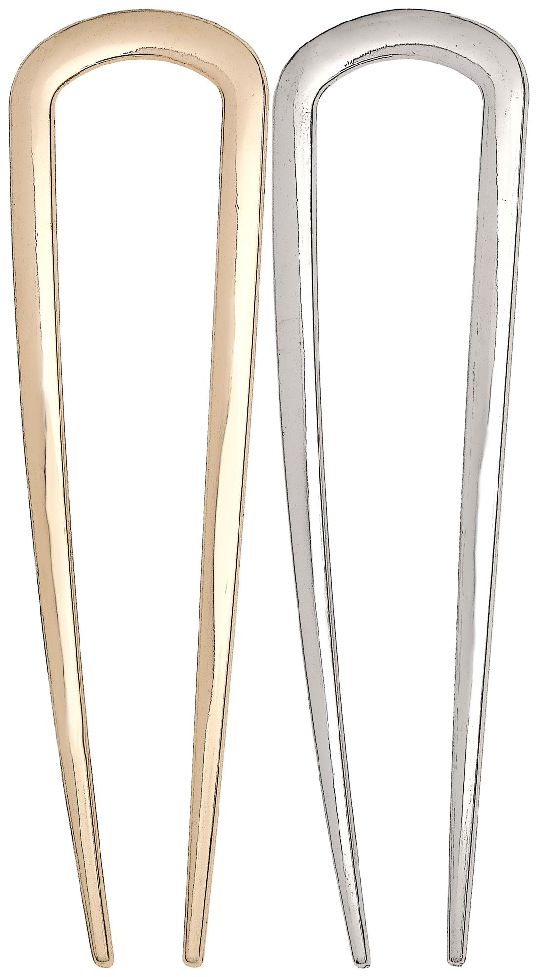 By Lyko French Duo Metallic Hair Pins | lyko.com