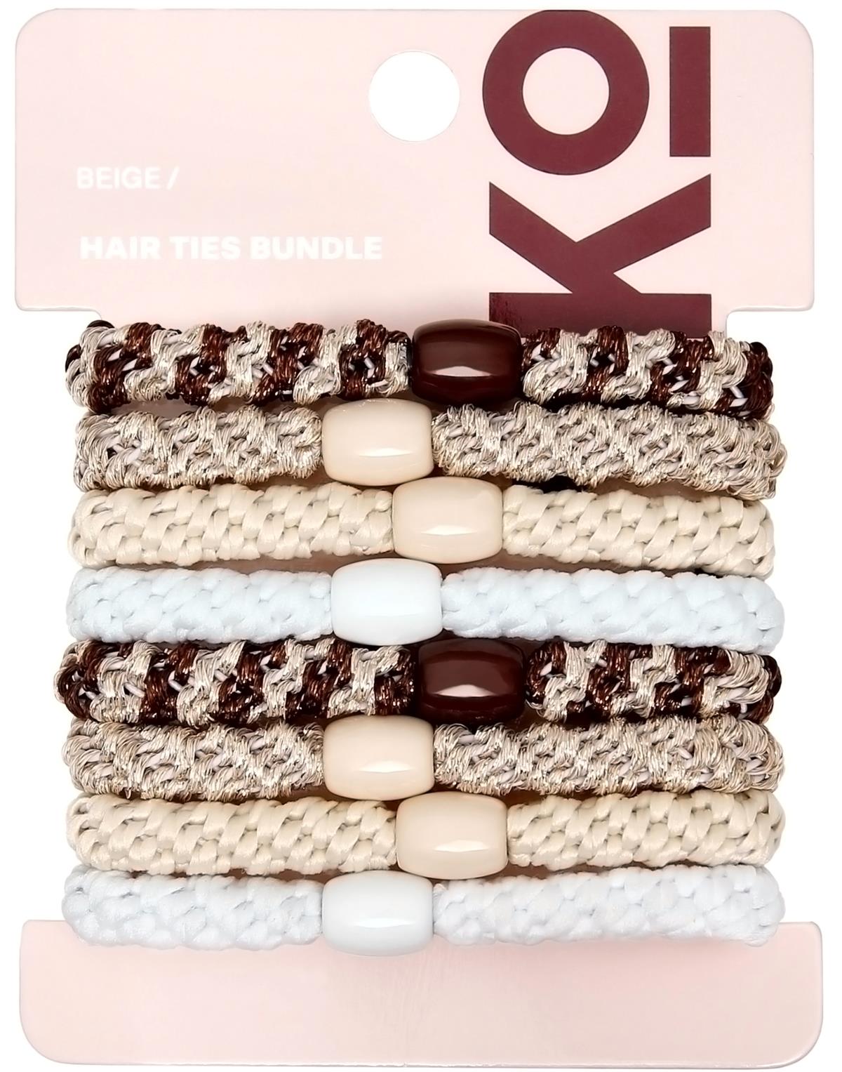 By Lyko Hair Ties Bundle Beige | lyko.com