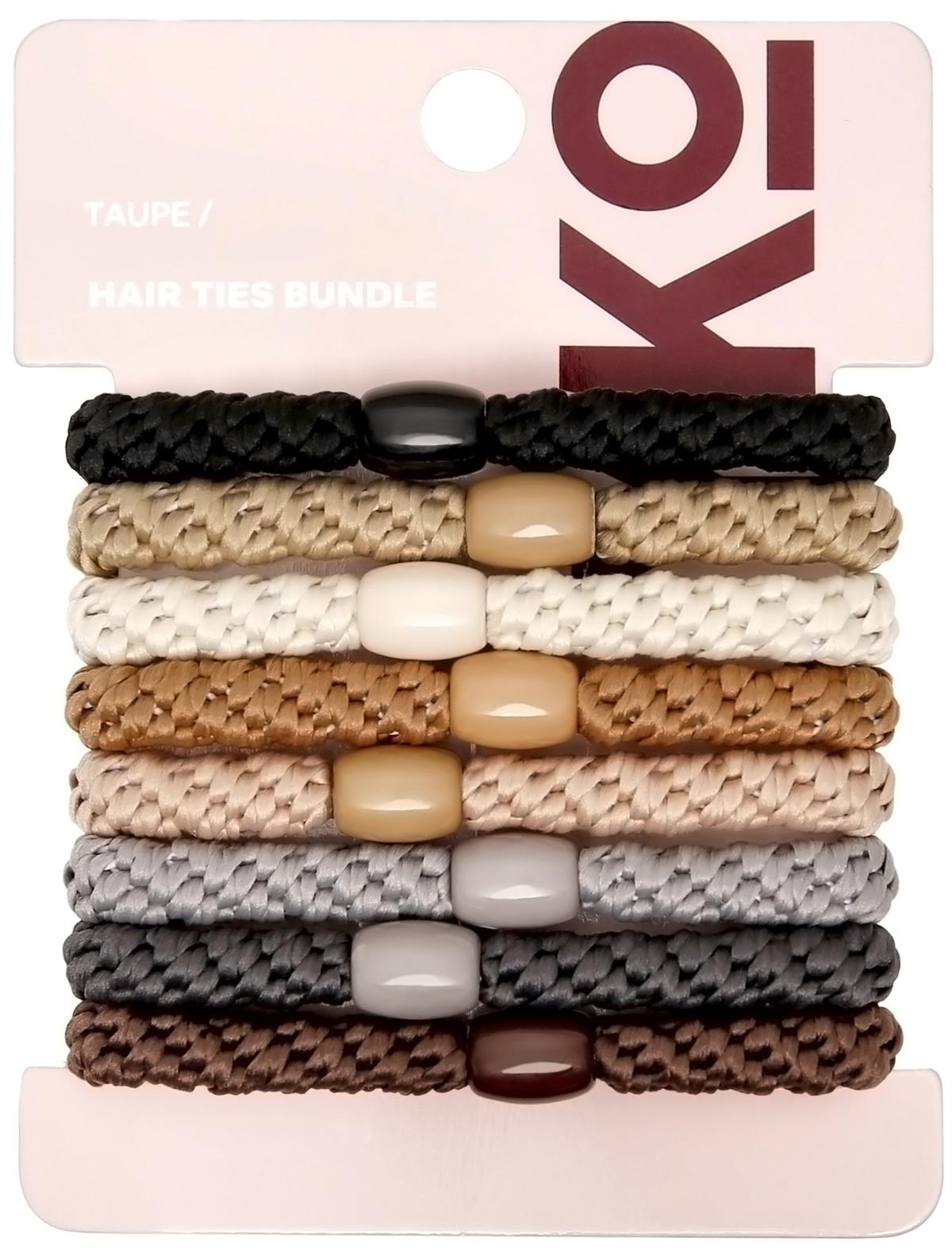 By Lyko Hair Ties Bundle Taupe | lyko.com