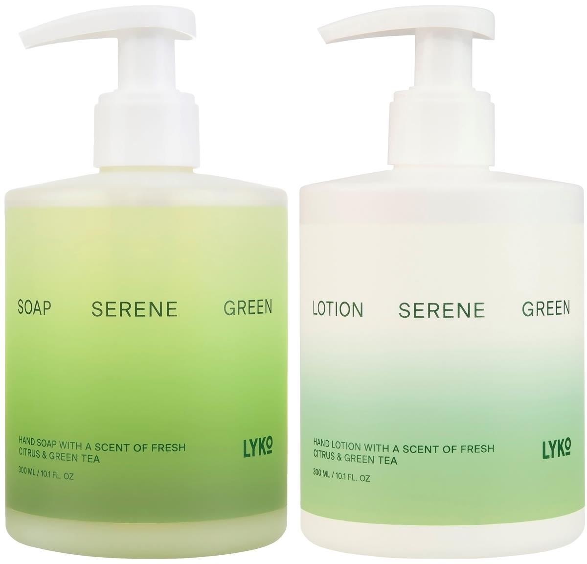 By Lyko Hand Soap & Lotion Duo Serene Green | lyko.com