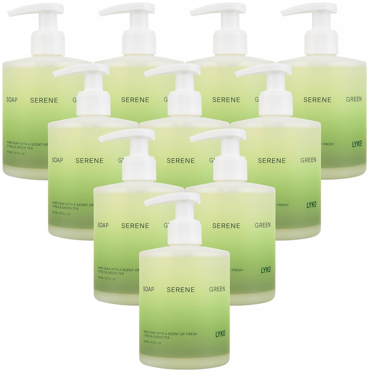 By Lyko Hand Soap Green Serene Big Pack 10 st | lyko.com