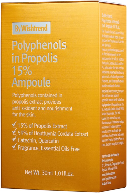 By Wishtrend Polyphenol in Propolis 15% Ampoule 30 ml | lyko.com