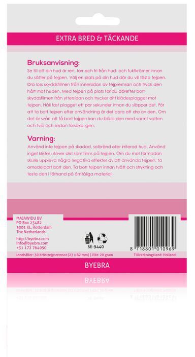 Bye Bra Fashiontape 30-Pack | lyko.com