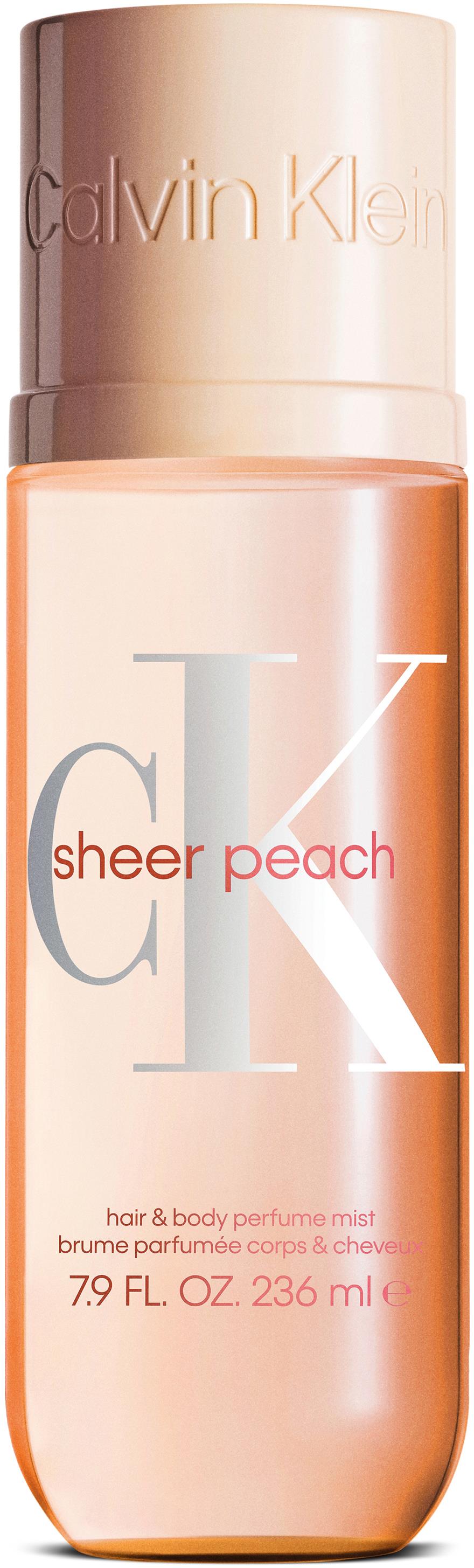 Calvin Klein Sheer Peach Hair & Body Mist 236 ml | lyko.com