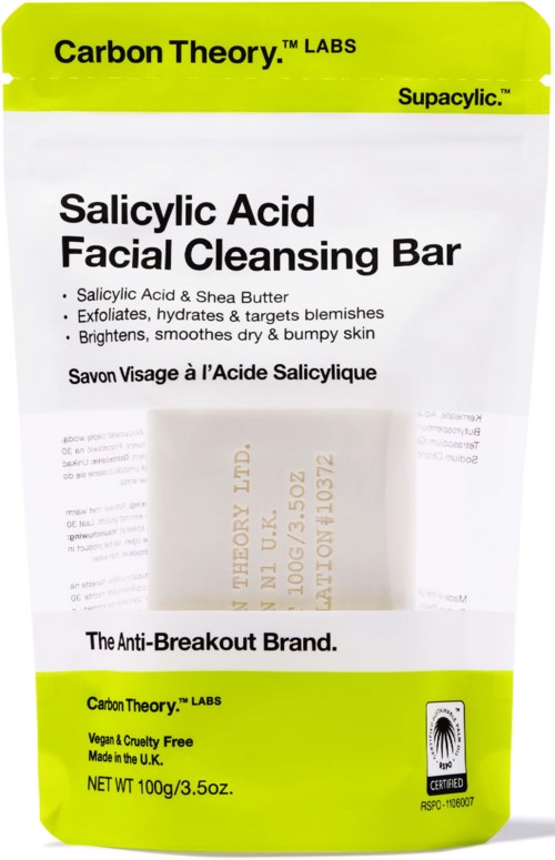Carbon Theory Salicylic Acid Facial Cleansing Bar 100 g | lyko.com