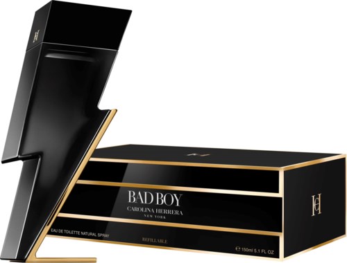 Carolina Herrera Bad Boy Eau De Toilette Refillable 150 ml | lyko.com