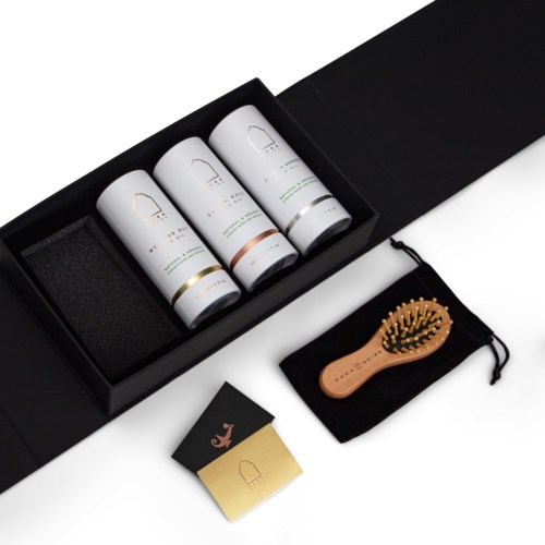Casa Noire Gift Box 3 Hair Oils + Brush | lyko.com