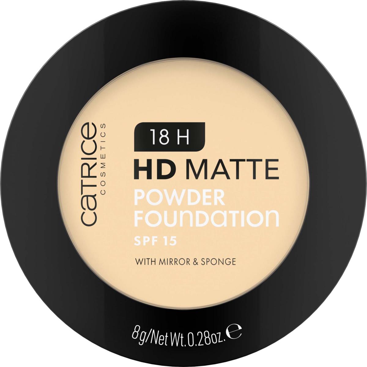 Catrice 18H HD Matte Powder Foundation 010W | lyko.com