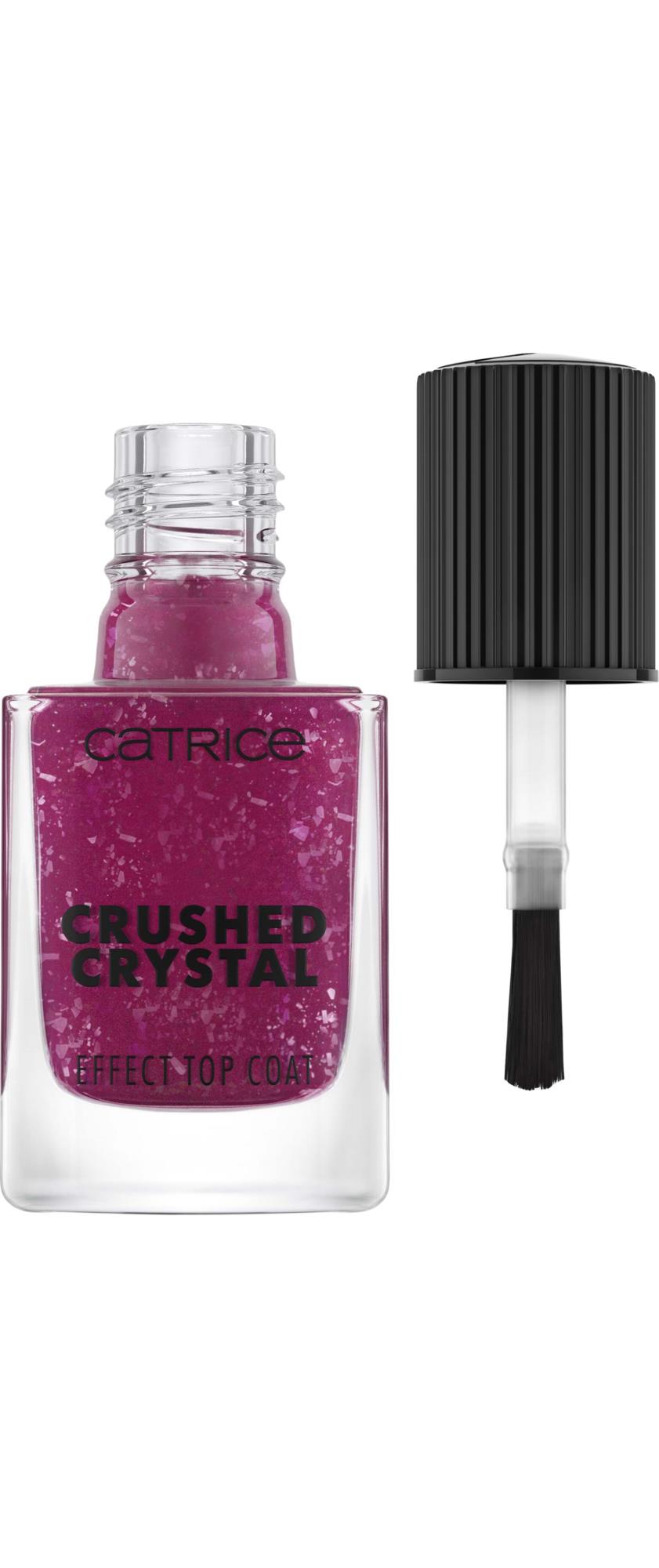 Catrice Crushed Crystal Effect Top Coat 010 Amethyst Aura | lyko.com