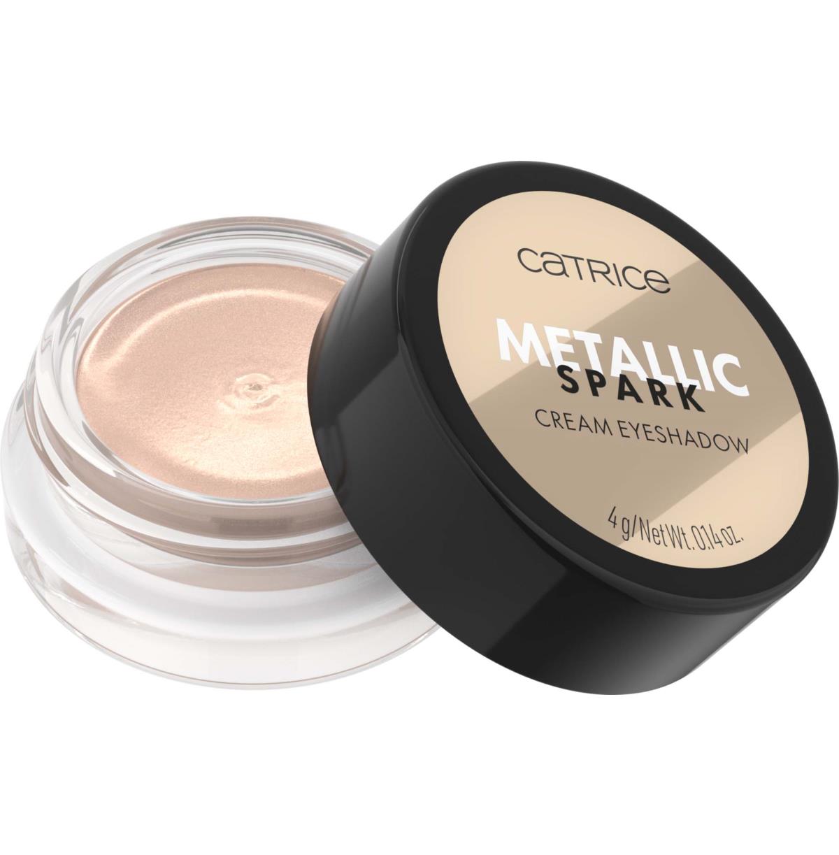 Catrice Metallic Spark Cream Eyeshadow 010 Champagne Chic | lyko.com