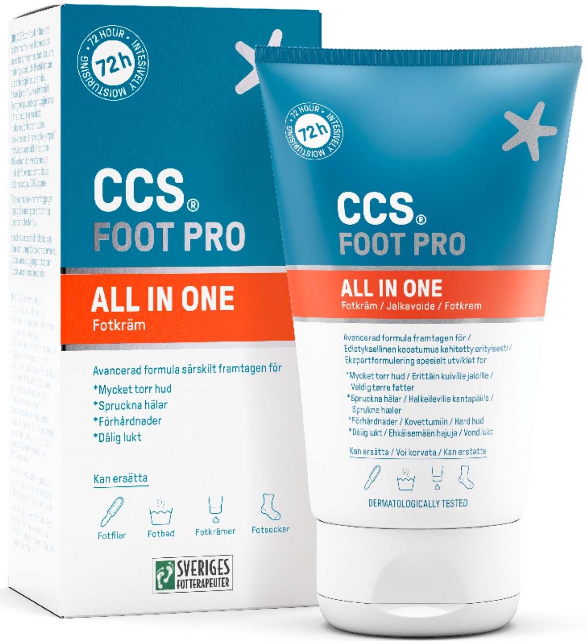 CCS Foot Pro All-In-One Cream 100 ml | lyko.com
