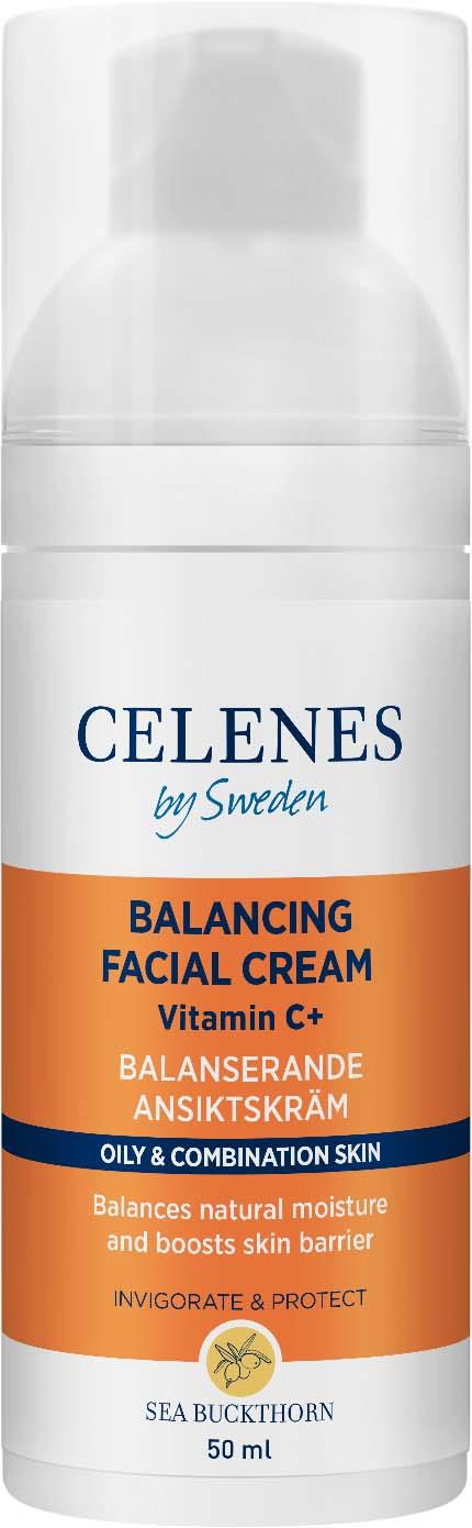 Celenes Sea Buckthorn Balancing Facial Cream Vitamin C+ Oily ...