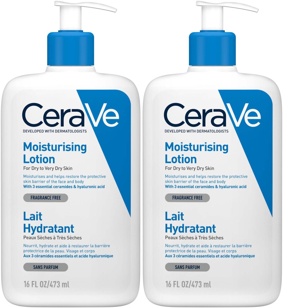 CeraVe Daily Moisturizing Lotion Duo 2x473 ml | lyko.com