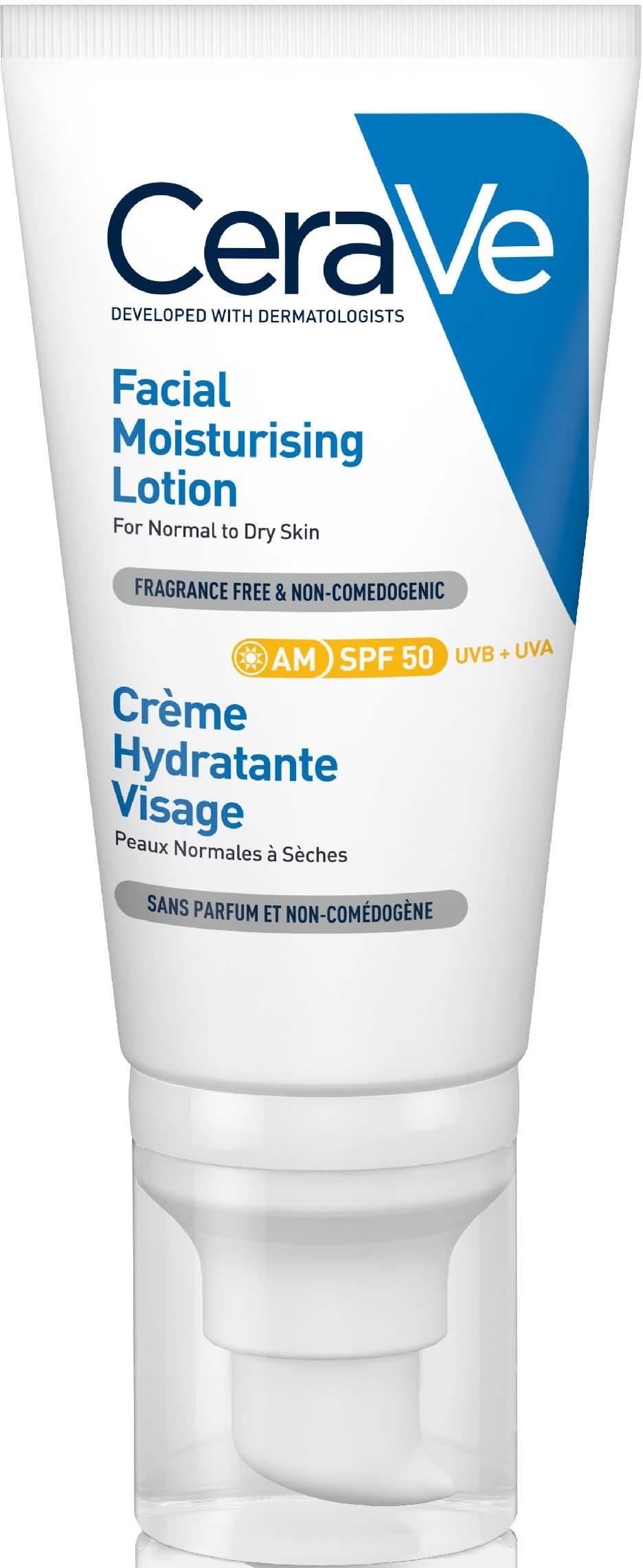 CeraVe Facial Moisturising Lotion SPF50 52 ml | lyko.com