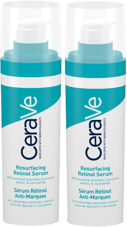 CeraVe Resurfacing Retinol Serum Duo 2x30 ml | lyko.com