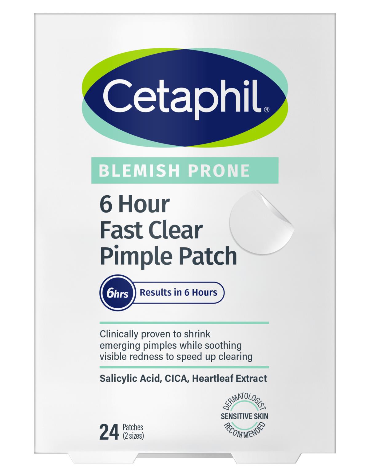 Cetaphil 6h Fast Clear Pimple Patch 24 st | lyko.com